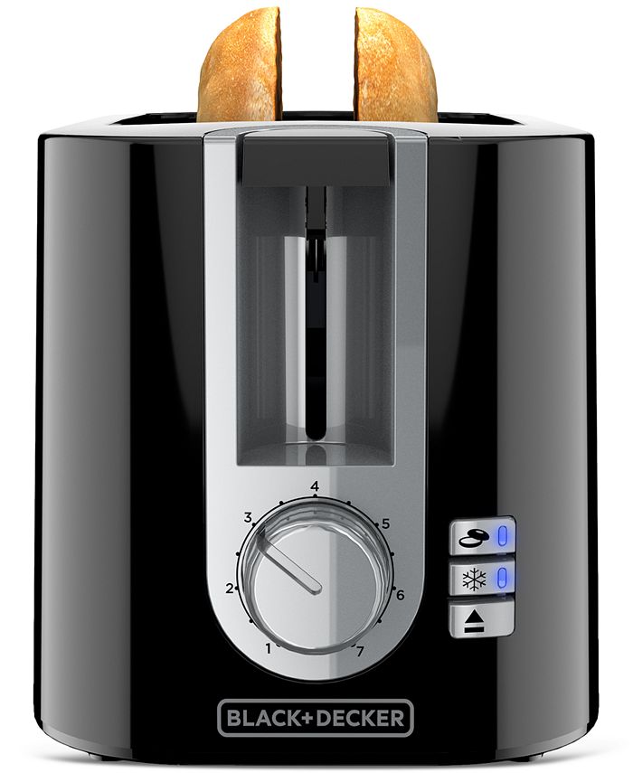 Black & Decker 2-Slice Wide-Slot High-Lift Toaster - Macy's