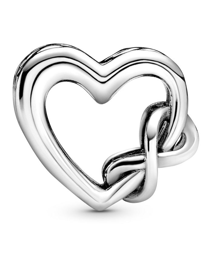 Pandora Sterling Silver Love You Mum Infinity Heart Charm - Macy's
