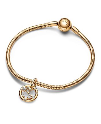 Pandora 14k Gold-Plated Zodiac Dangle Charm - Macy's