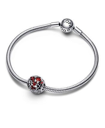Pandora Sterling Silver Marvel Spider-Man Soaring City Charm - Macy's
