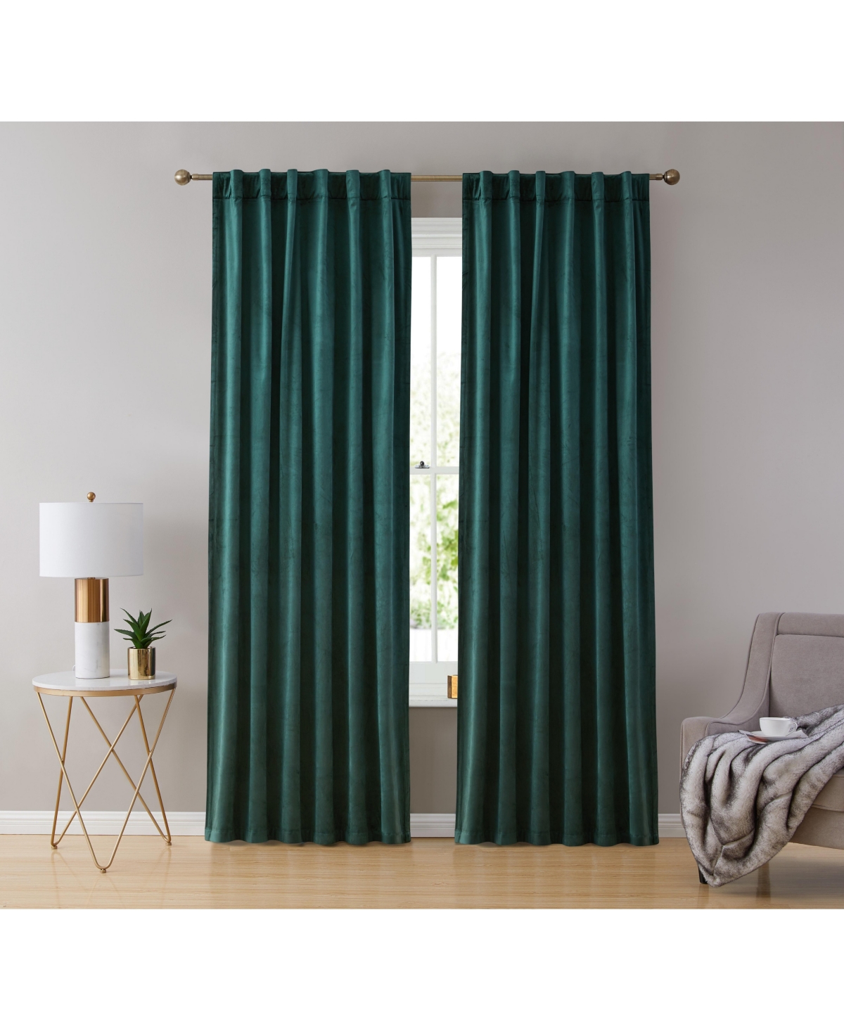 Click here for Hlc.me Lopez Velvet Premium Soft Light Filtering B... prices
