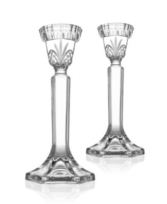 Godinger Dublin Tapered Candlesticks, Set of 2 - Macy's