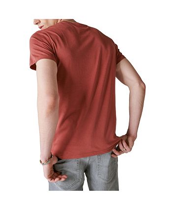 Lucky Brand Men's Coca-Cola Cowboy Graphic Short Sleeve Crewneck T ...