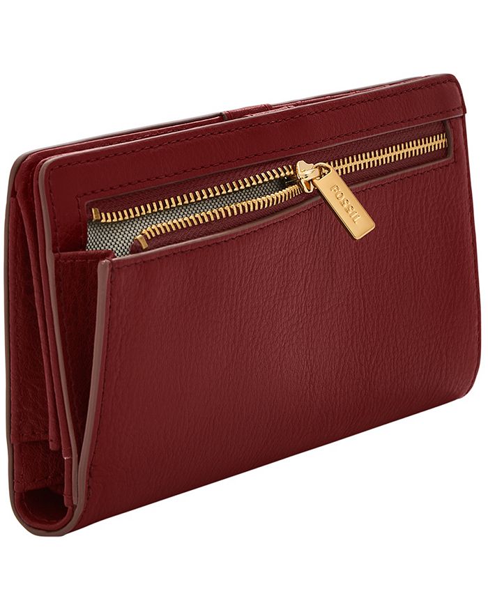 Fossil Liza Slim Bifold Wallet - Macy's