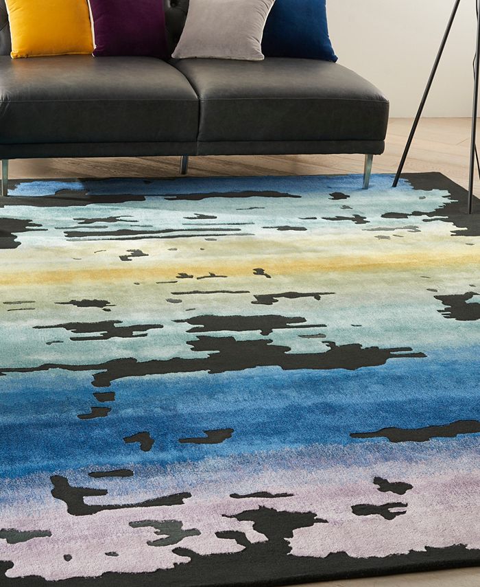 Nourison Home Prismatic PRS23 9'9" x 13'9" Area Rug - Macy's