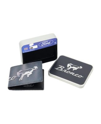 FORD BRONCO LOGO Bifold Wallet, Slim Wallet with Decorative Tin for Men ...
