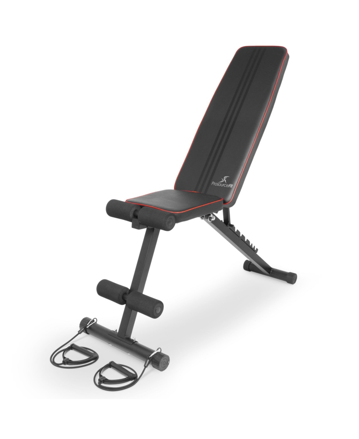 Click here for Adjustable Weight Bench with Resistance Bands - Bl... prices