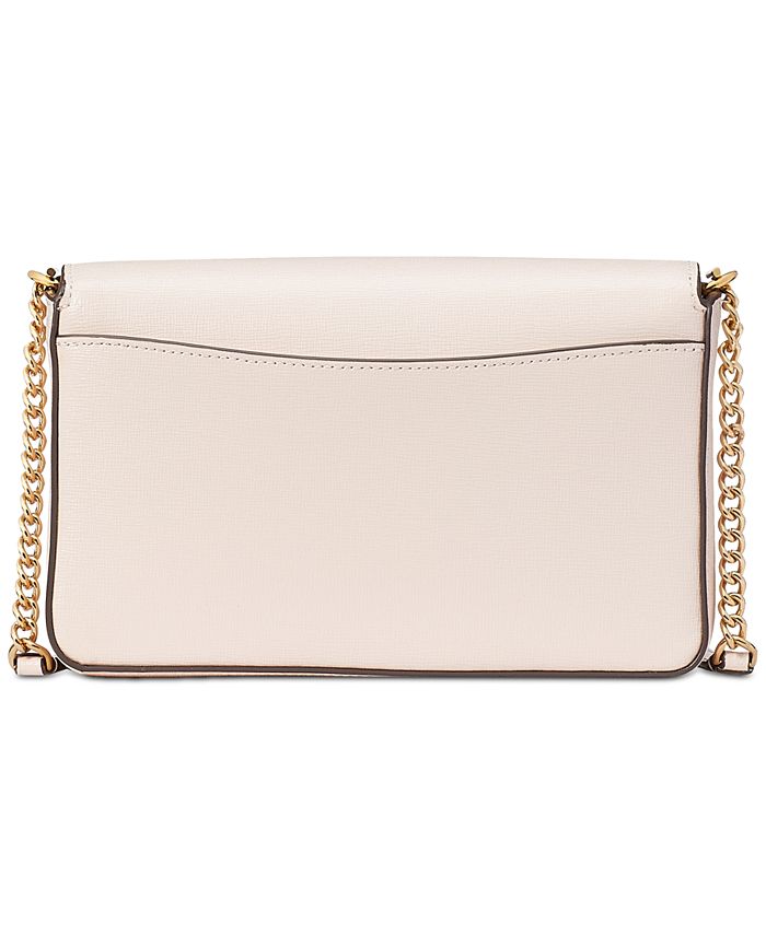 kate spade new york Purl Embellished Saffiano Leather Flap Chain Wallet ...