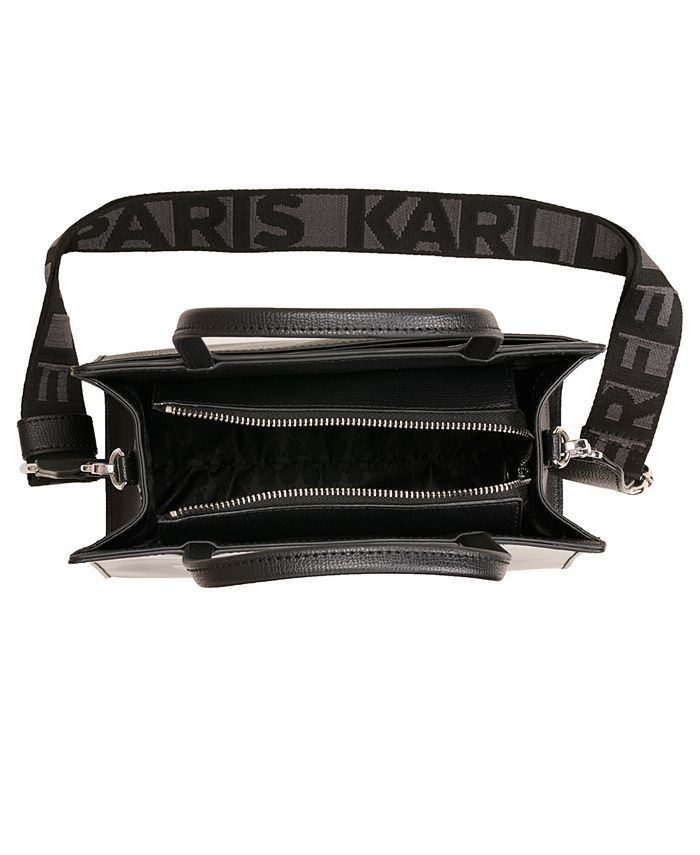 KARL LAGERFELD PARIS Karl and Choupette Maybelle Small Satchel - Macy's