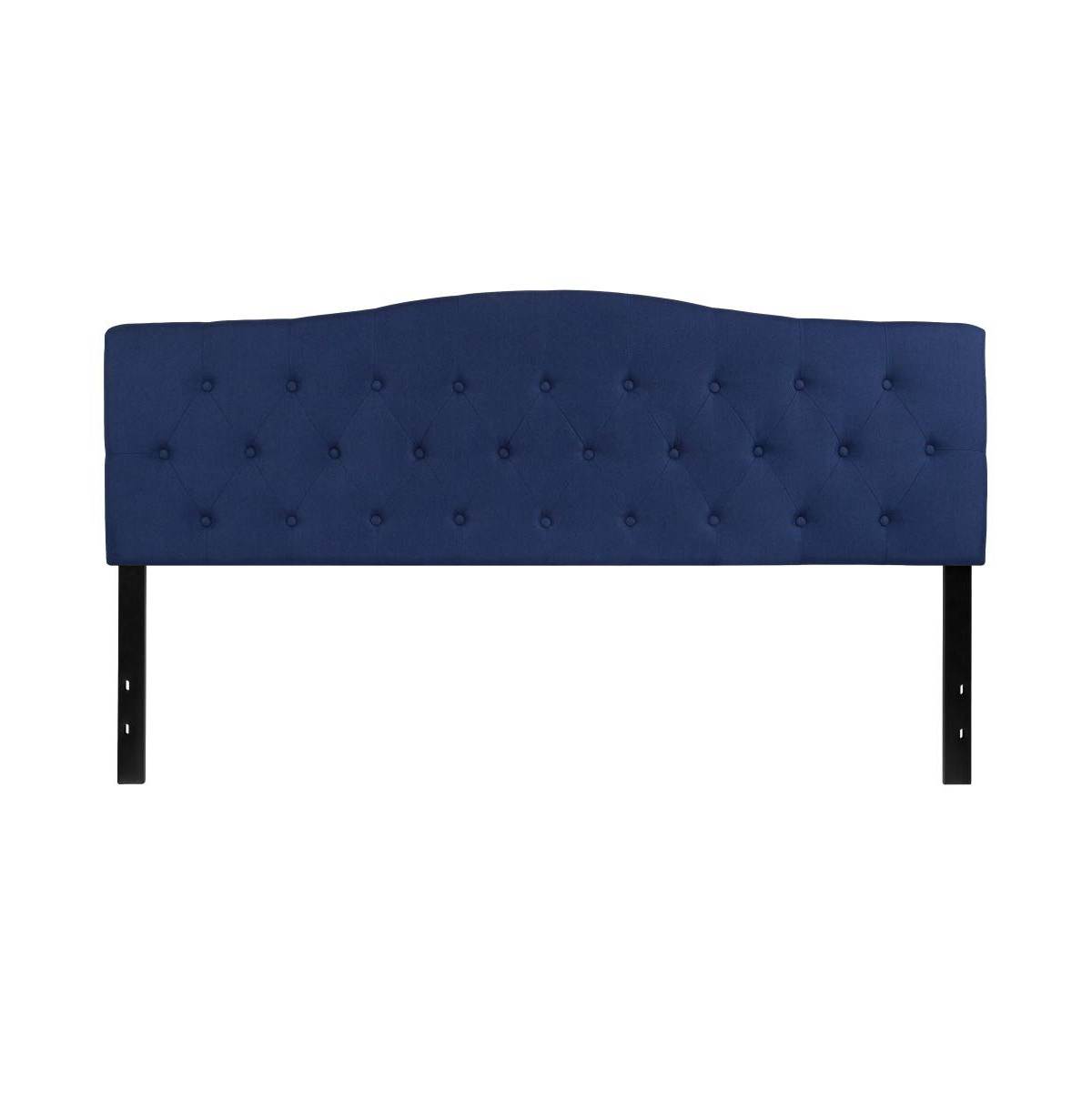 Click here for Arched King Button Tufted Upholstered Headboard -... prices