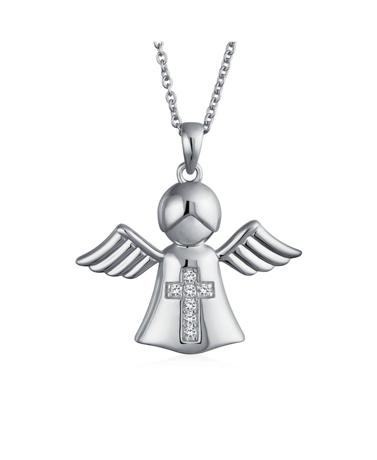 Click here for Bling Jewelry Tiny Petite Cz Accent Religious Cros... prices