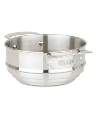 Viking Stainless Steel 8" Universal Steamer Insert and Colander - Macy's