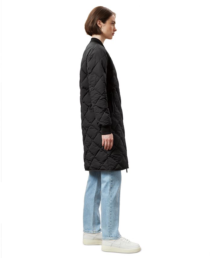 Frank And Oak Women's Skyline Reversible Long Bomber Jacket - Macy's