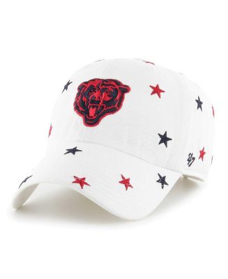 Men's and Women's '47 Brand White Chicago Bears Confetti Clean Up ...