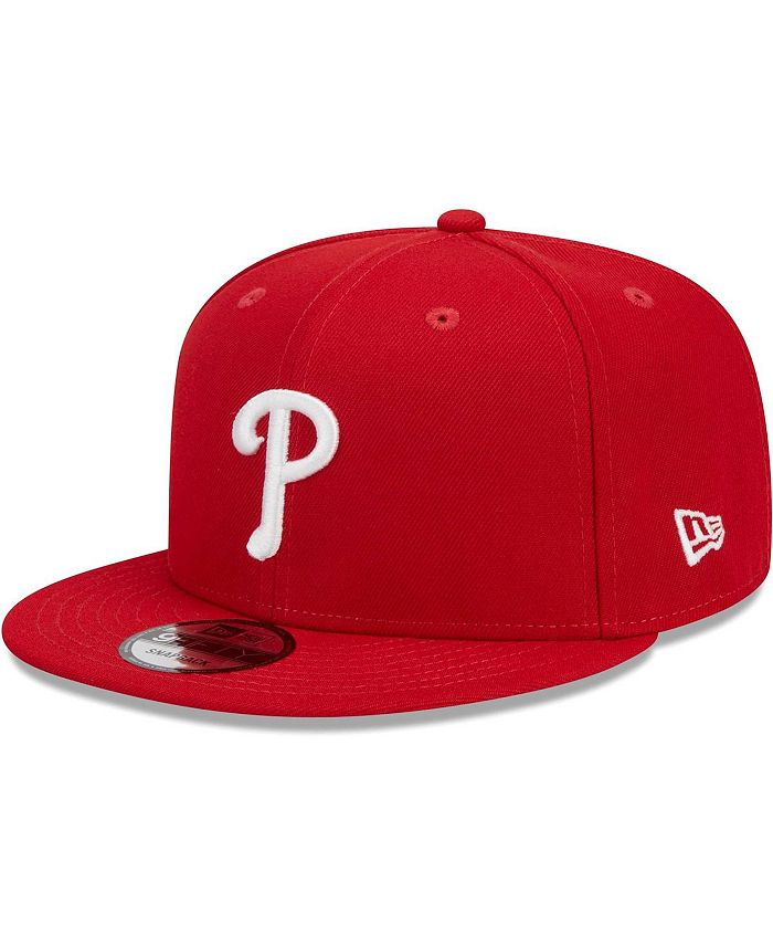 New Era Men's Red Philadelphia Phillies 1980 World Series Side Patch ...