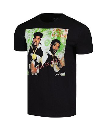 Global Merch Men's Black Eric B. & Rakim Paid In Full T-shirt - Macy's
