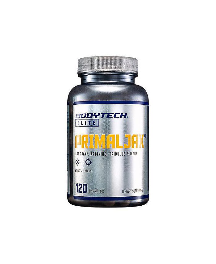 BodyTech Elite Primaljax - LongJax, Arginine, Tribulus & More (120 ...