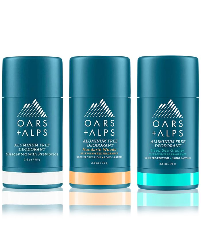 Oars + Alps 3-Pc. Aluminum Free Deodorant For Sensitive Skin Set - Macy's
