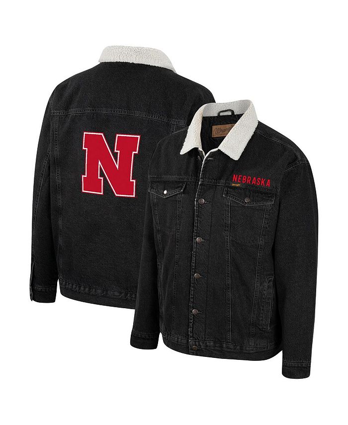 Colosseum Men's x Wrangler Charcoal Nebraska Huskers Western Button-Up ...