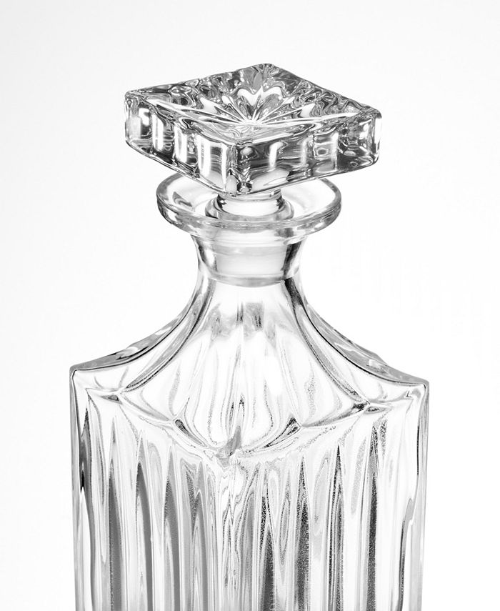 Godinger Parallels Whiskey Decanter, 26 oz - Macy's