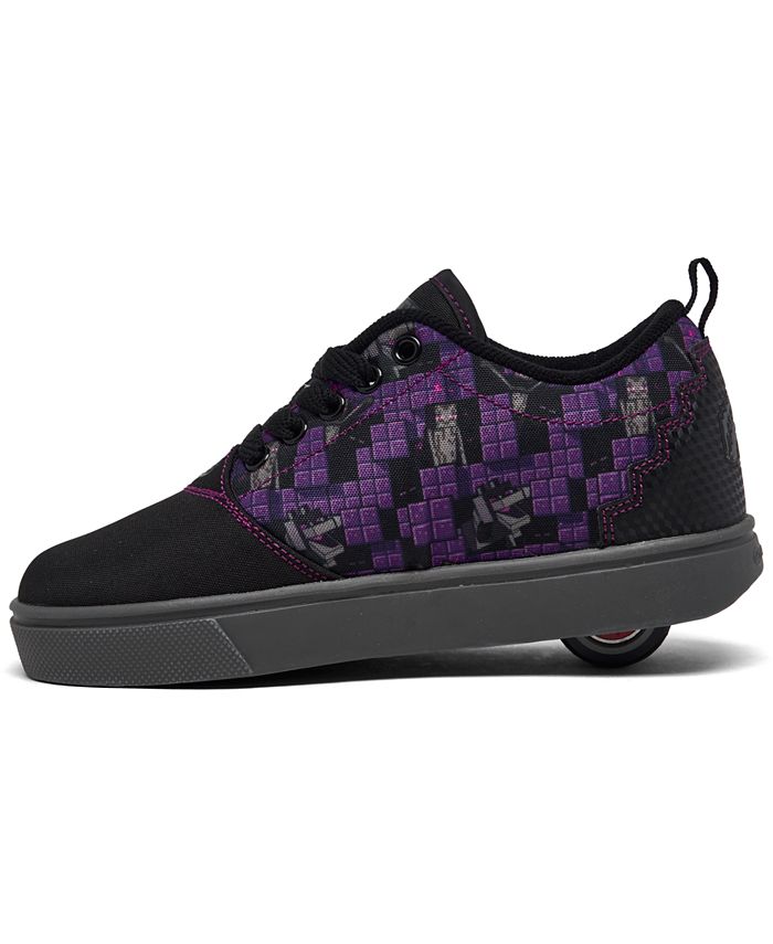 Heelys Big Kids Minecraft Pro 20 Wheeled Skate Casual Sneakers from ...