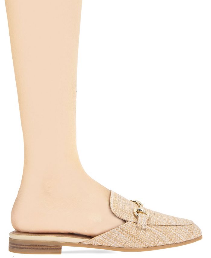 BCBGeneration Women's Zorie Tailored Slip-On Loafer Mules - Macy's