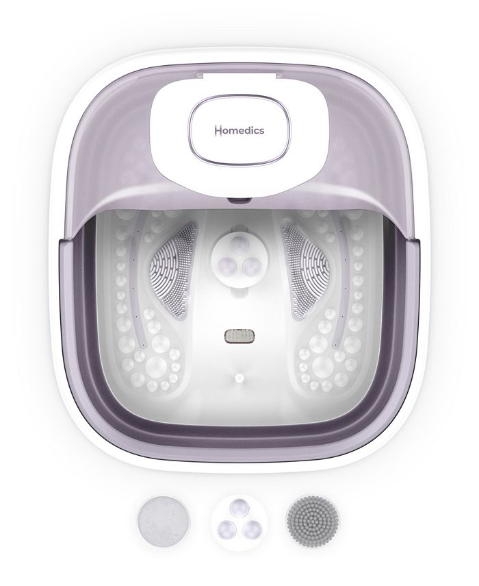 Homedics Easy Store Luxe Footbath with Heat Boost - Macy's