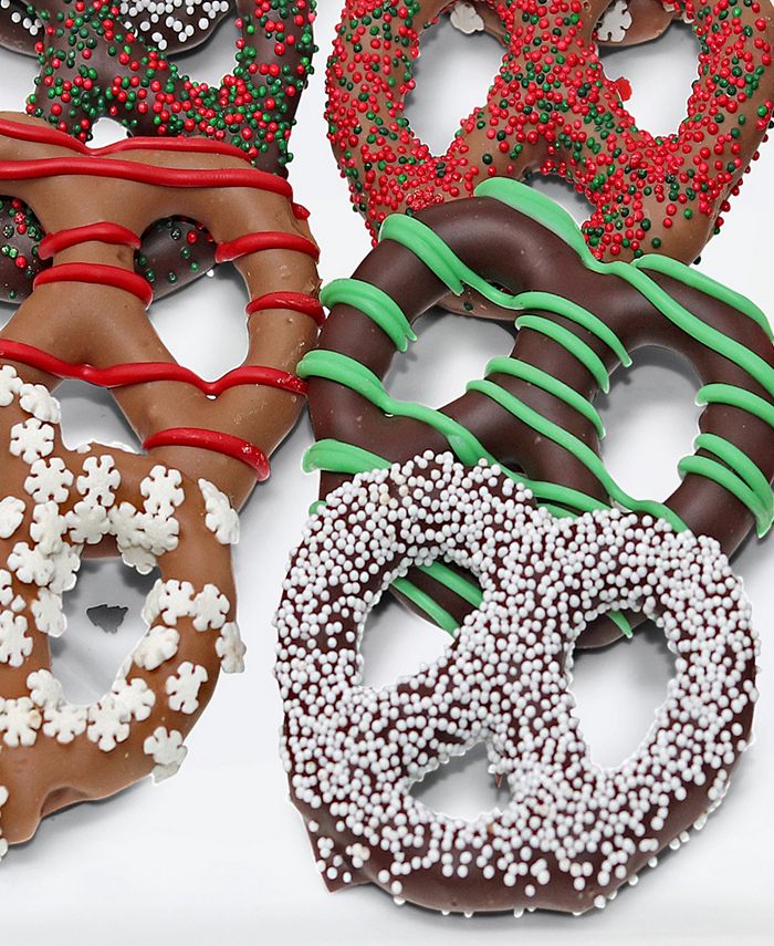 Chocolate Covered Company Holiday Belgian Chocolate Covered Pretzel ...