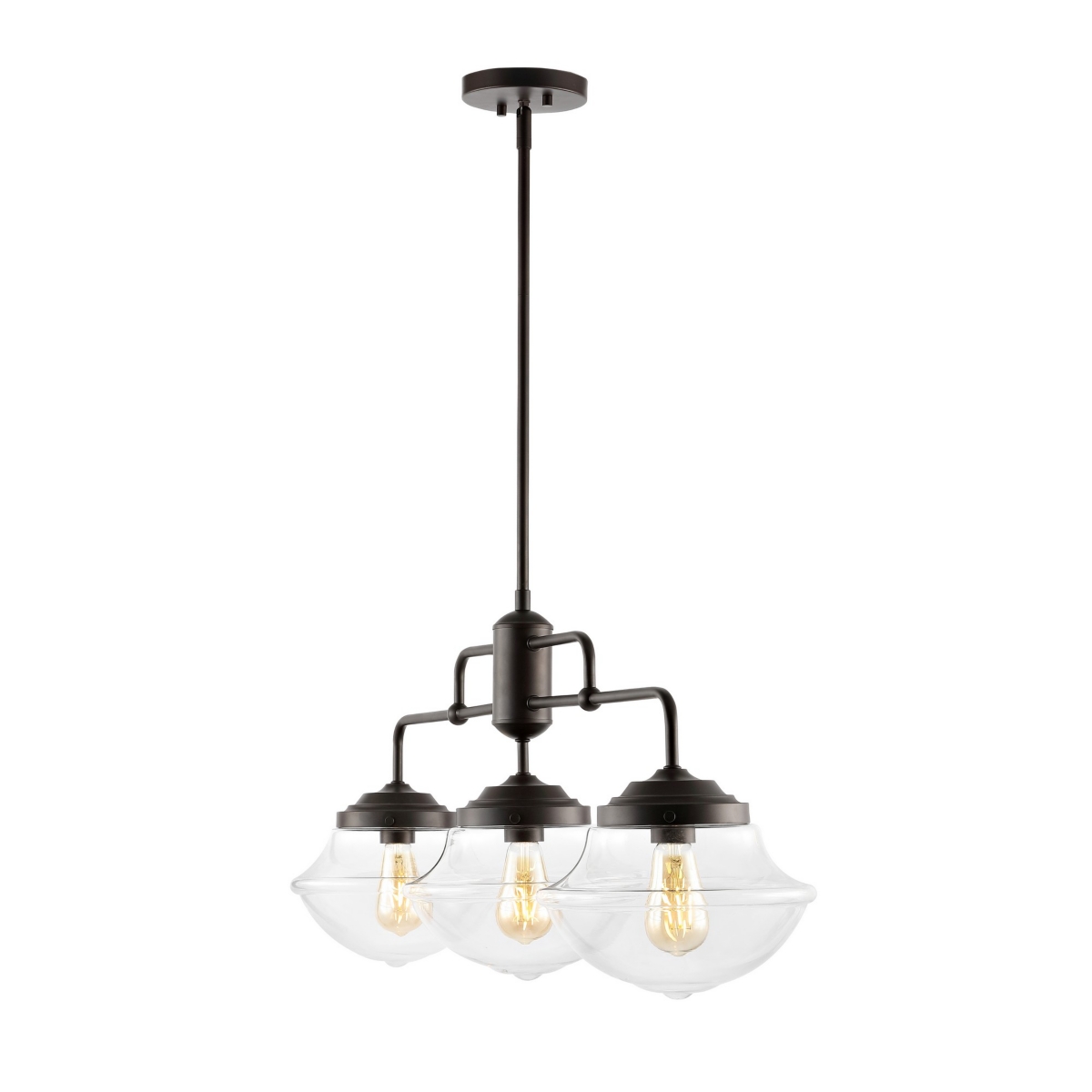 Click here for Avery Industrial Farmhouse Rustic Iron/Glass Linea... prices