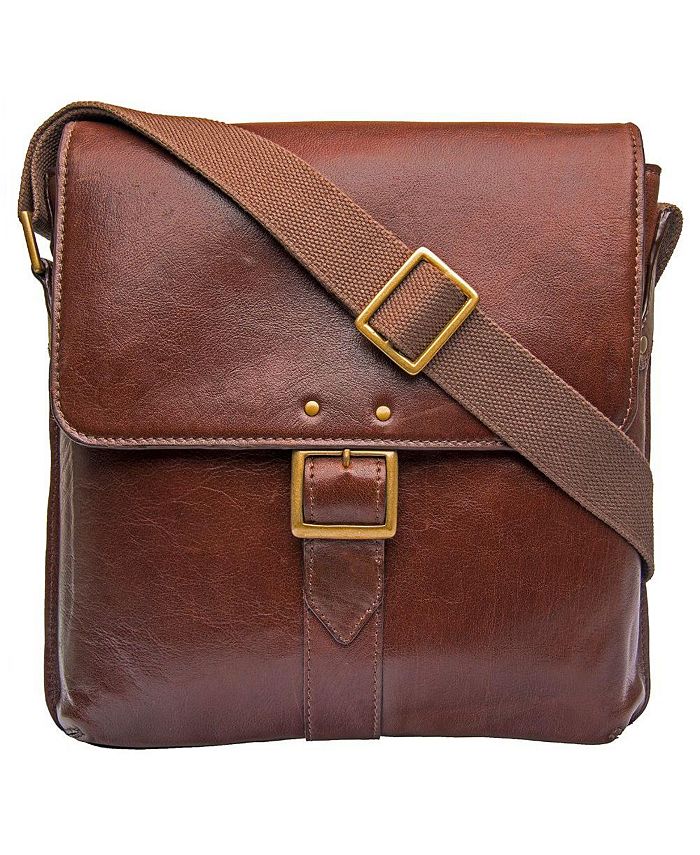 Hidesign Vespucci Medium Genuine Leather Crossbody Bag - Macy's