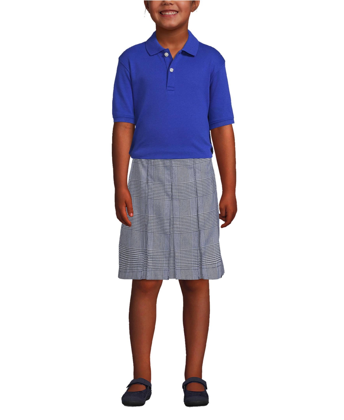 Click here for Lands End Boys Short Sleeve Interlock Polo Shirt -... prices