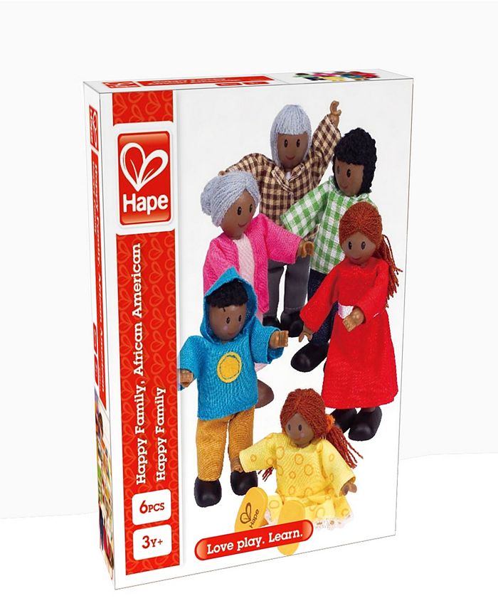 Hape Happy Family African American Dollhouse Set - Macy's