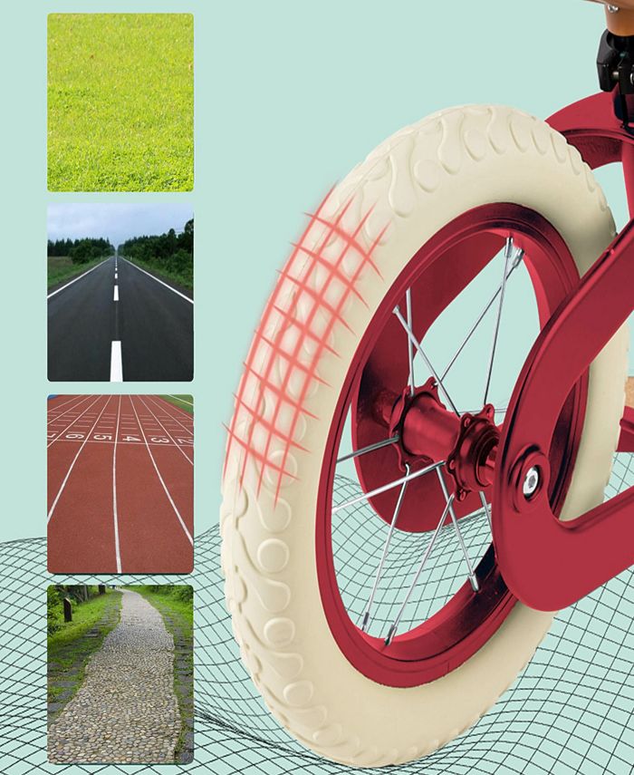 Hape Get Up Go- Red Learn To Ride Balance Bike - Macy's