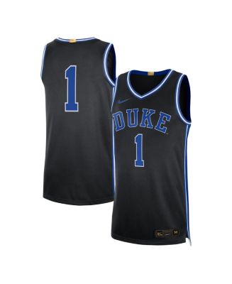 Men's Jordan #1 Black Duke Blue Devils Limited Authentic Jersey - Macy's