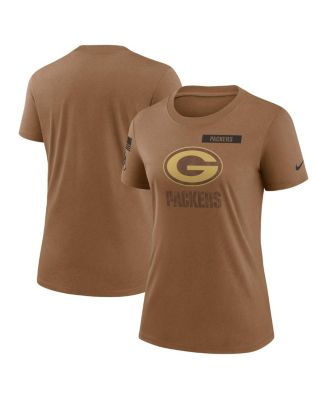 Women's Nike Brown Green Bay Packers 2023 Salute to Service Legend ...