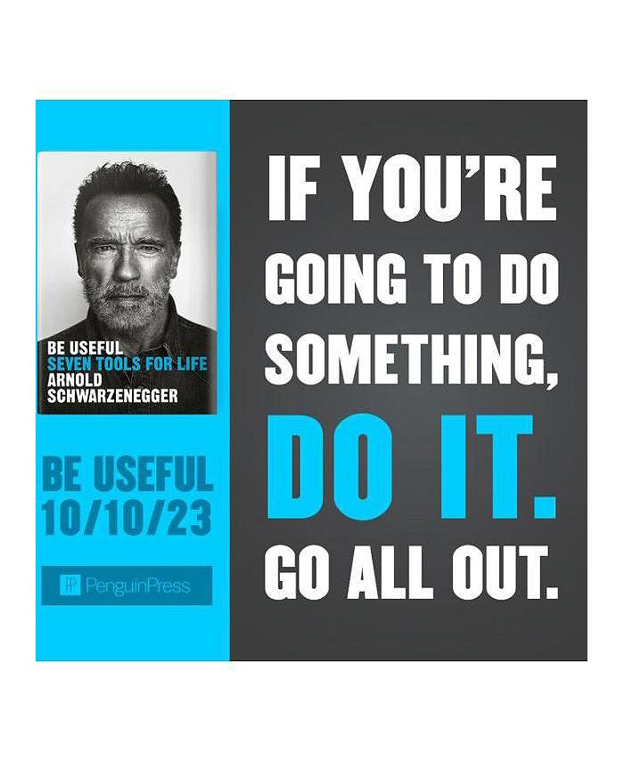 Barnes & Noble Be Useful- Seven Tools for Life by Arnold Schwarzenegger ...