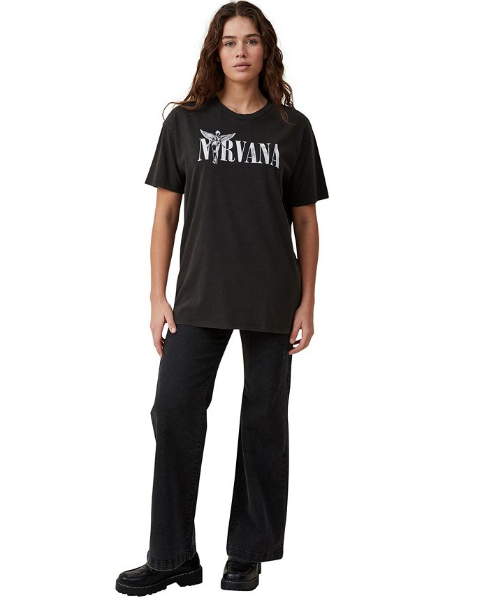 COTTON ON Women's The Oversized Nirvana T-shirt - Macy's