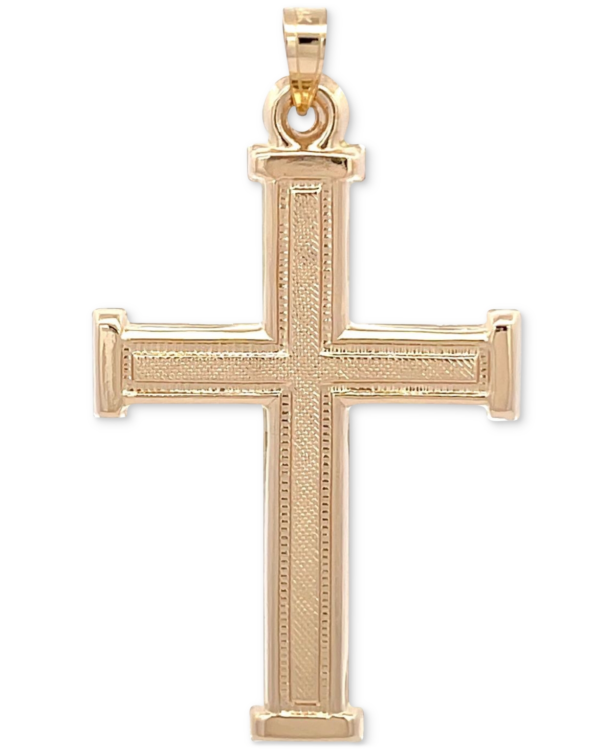 Click here for Cross Pendant in 14k Yellow Gold prices