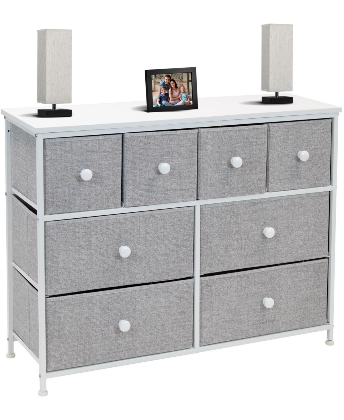 Click here for Sorbus Chest Dresser with 8 Drawers - White prices