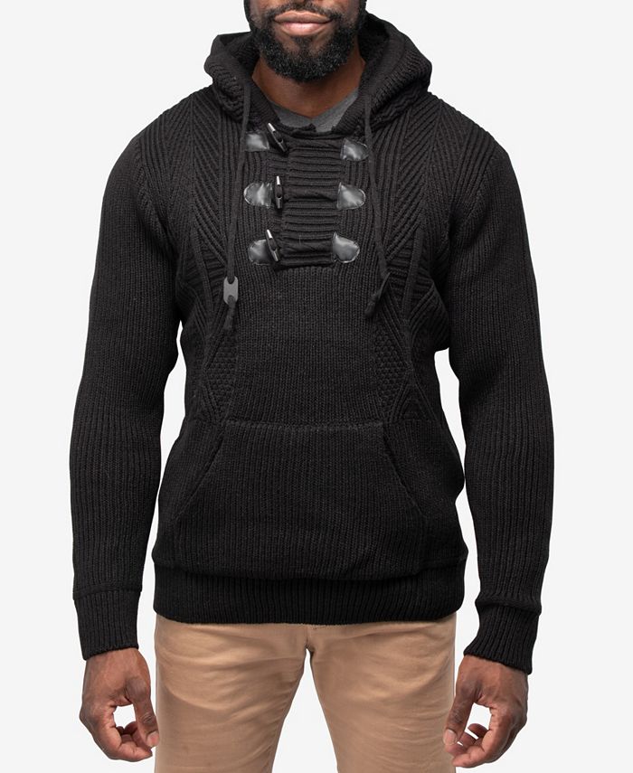 X-Ray Men's Hooded Toggle Sweater - Macy's