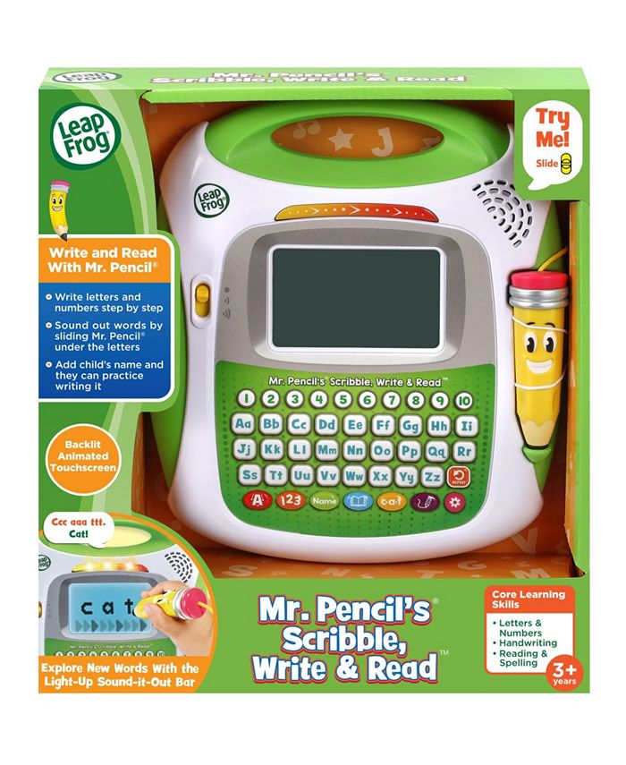 VTech LeapFrog Mr. Pencil's Scribble, Write and Read - Macy's