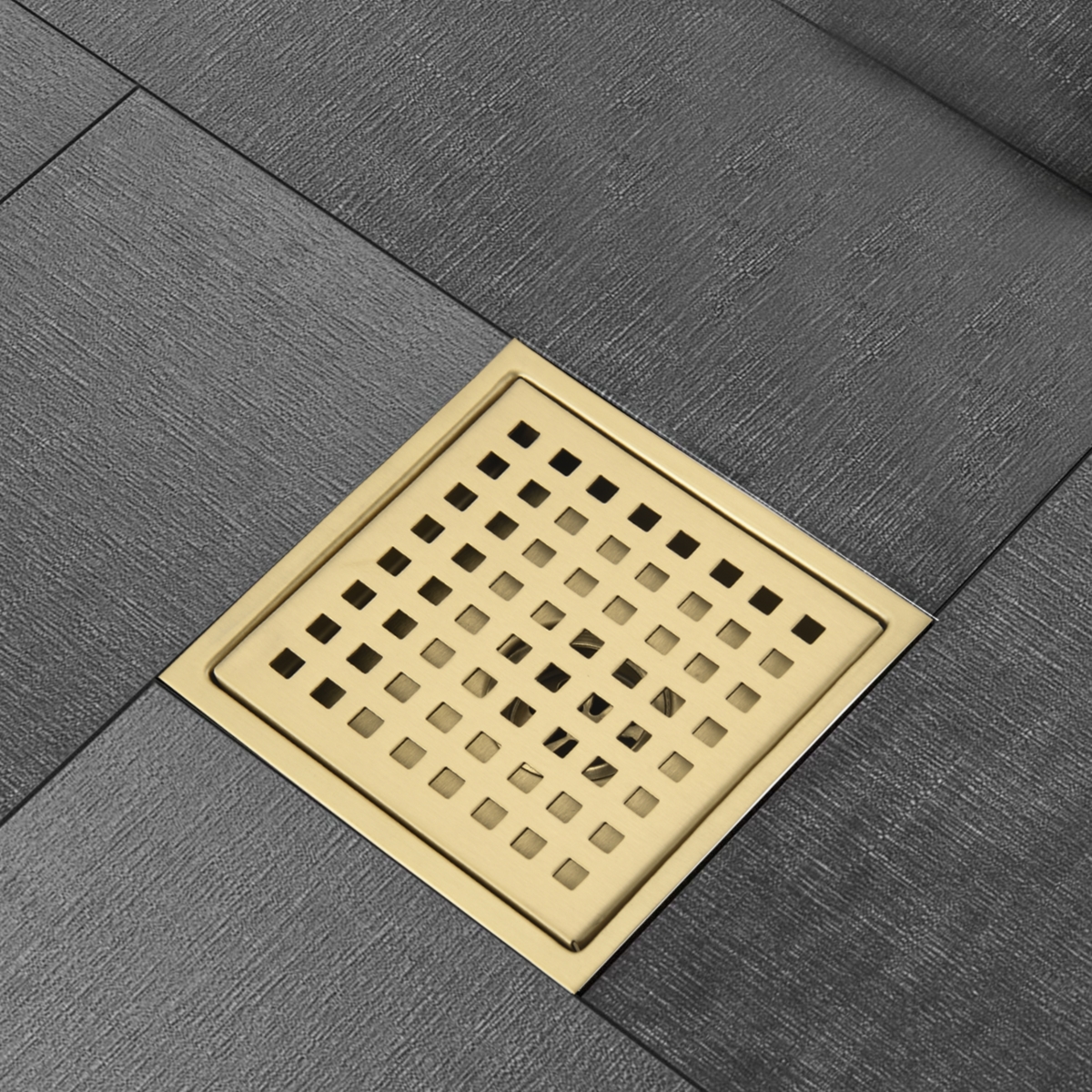 Click here for 6 Inch Square Shower Floor - Gold prices