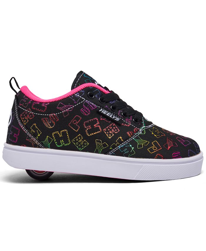 Heelys Big Girls Pro 20 Doodle Print Wheeled Skate Casual Sneakers from ...