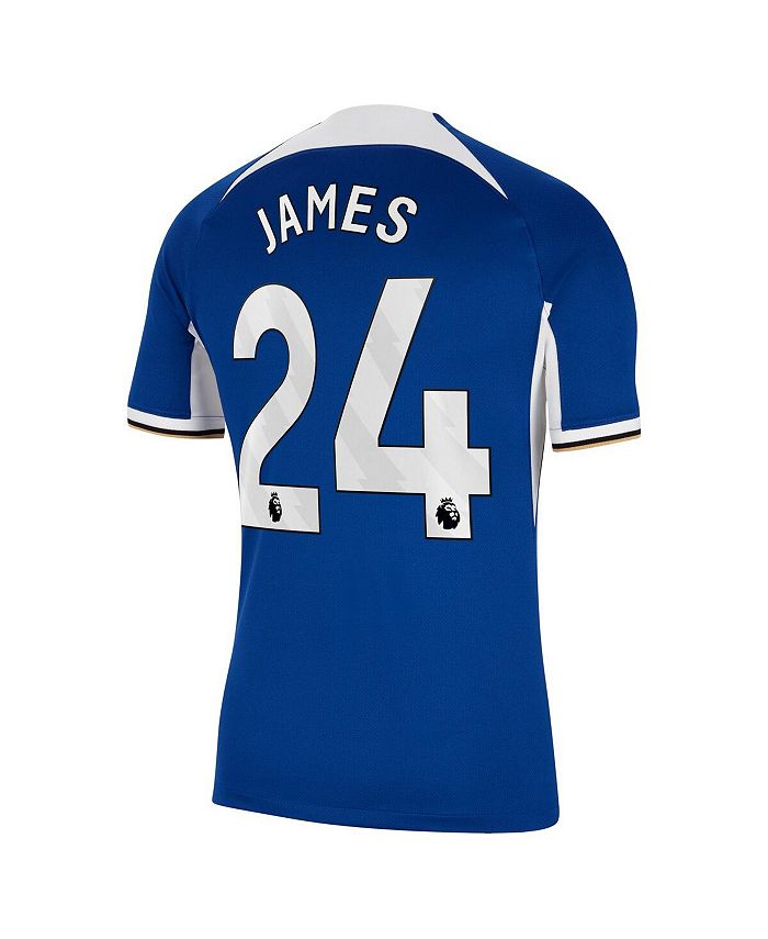 Nike Men's Reece James Blue Chelsea 2023/24 Home Stadium Replica Jersey ...