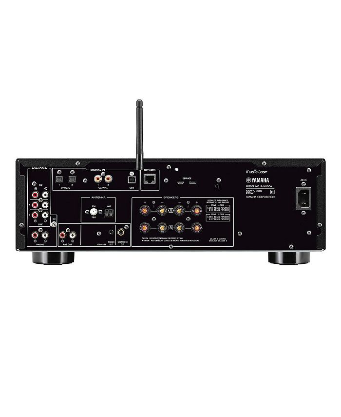 Yamaha R-N800A Stereo Network Receiver with Bluetooth, Wi-Fi, Remote ...