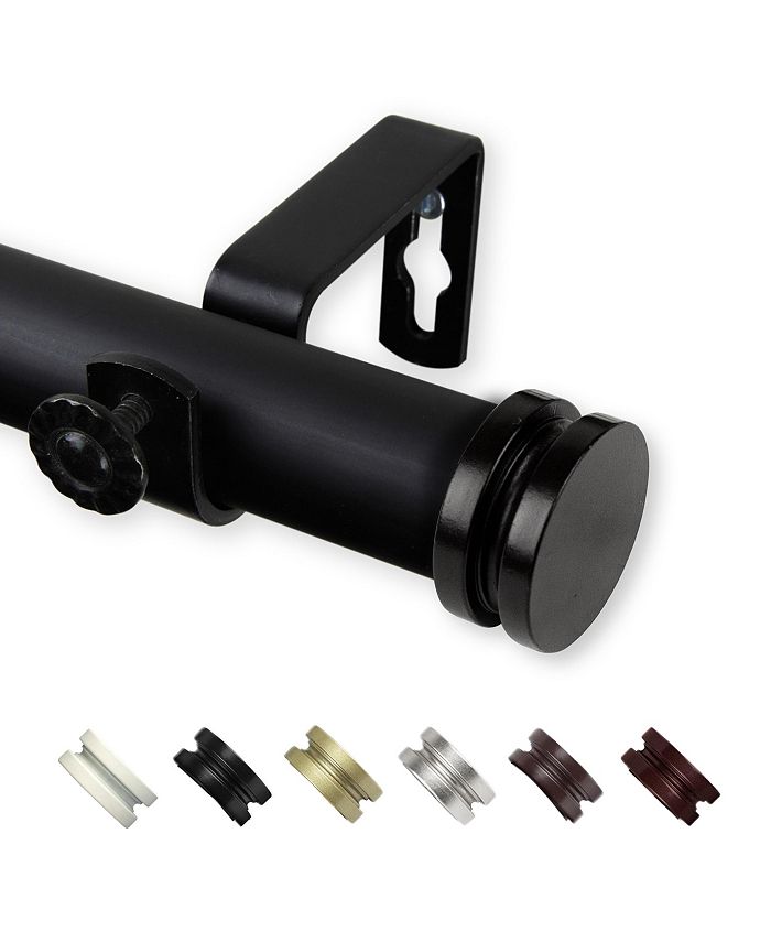 Rod Desyne Bun 1" Curtain Rod 160-240" - Macy's