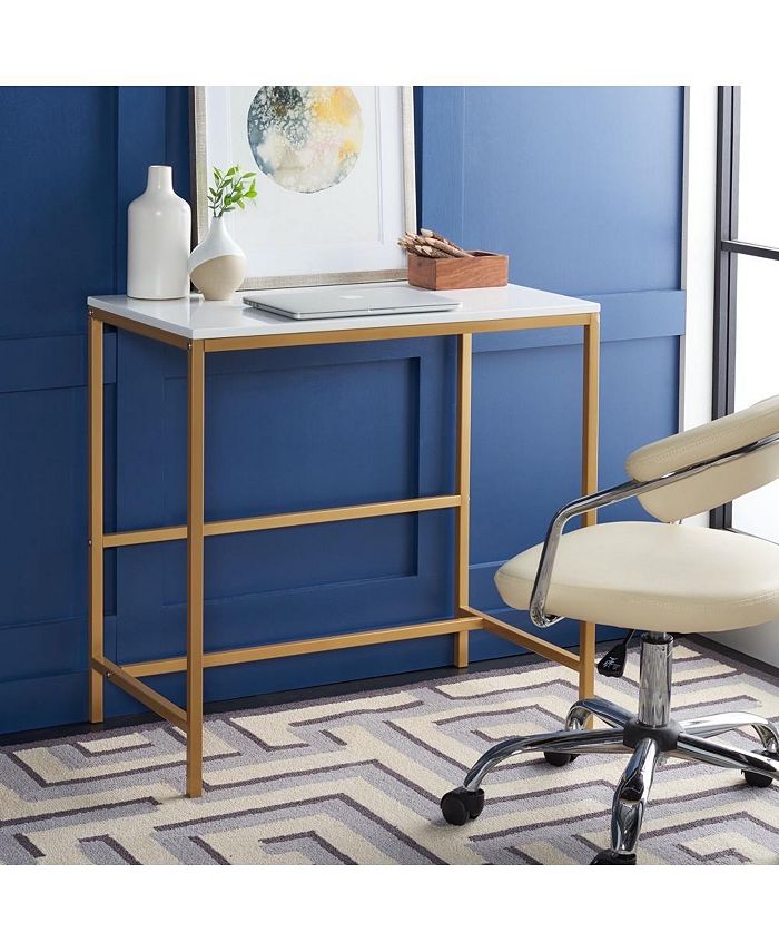 Safavieh Viv Glossy Wooden Desk - Macy's