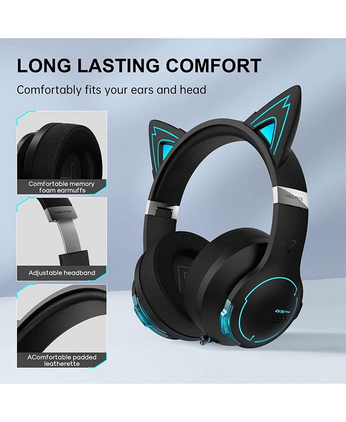 Edifier G5BT CAT Wireless Bluetooth Cat Ear Gaming Headset with Mic ...