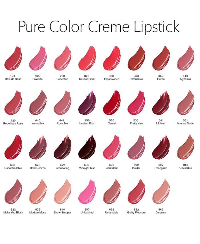 Estée Lauder Pure Color Lipstick, Creme - Macy's