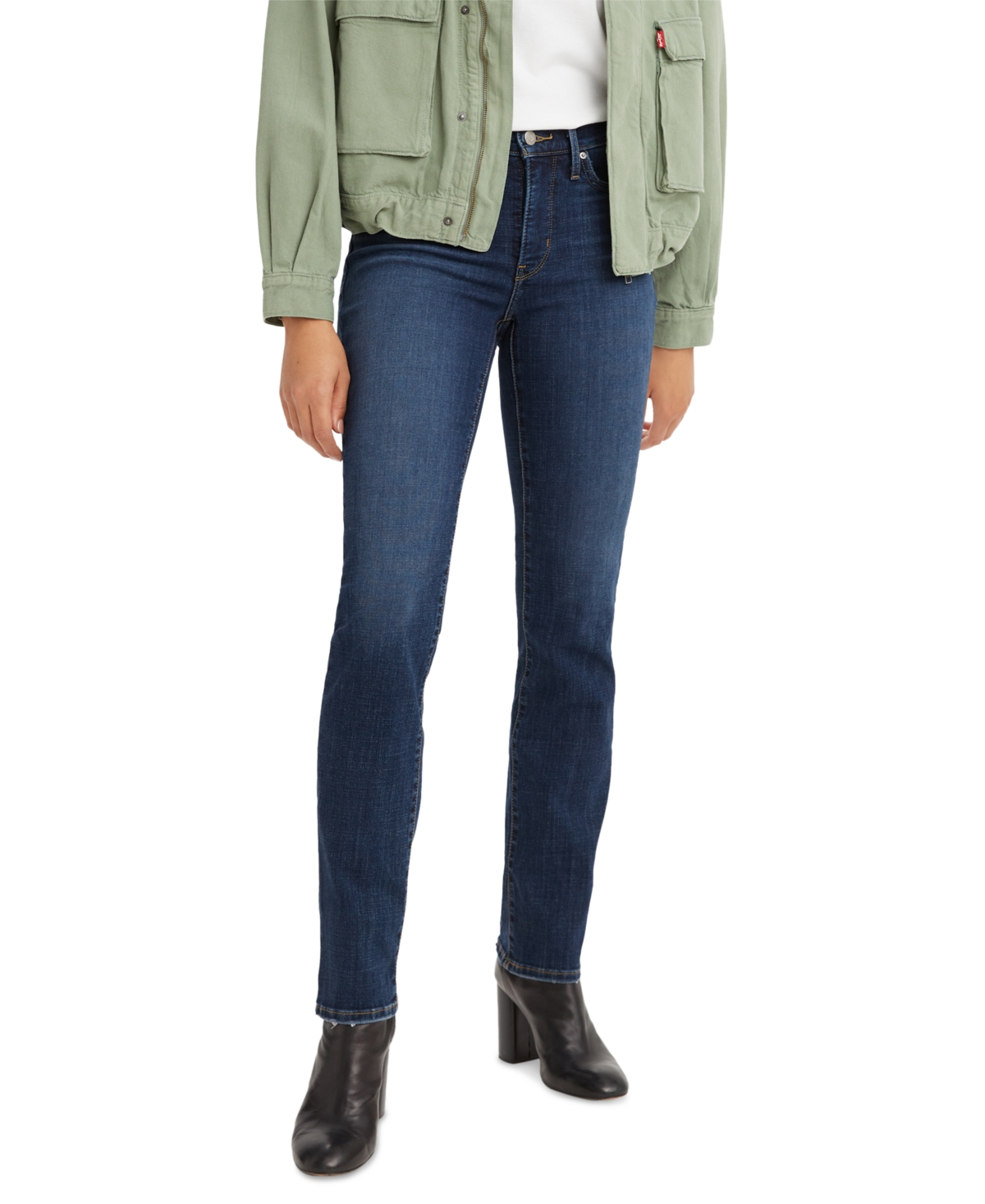 Click here for Levis 314 Shaping Slimming Straight Leg Mid Rise J... prices